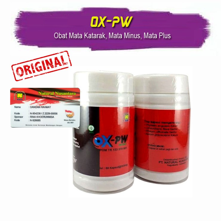 Jual OXPW - OX PW - NASA - UNTUK MATA KATARAK MATA PLUS - MINUS DAN ...