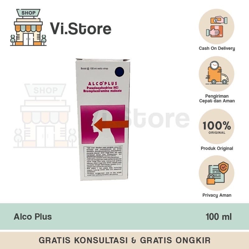 Jual Alco Plus Sirup 100ml | Shopee Indonesia