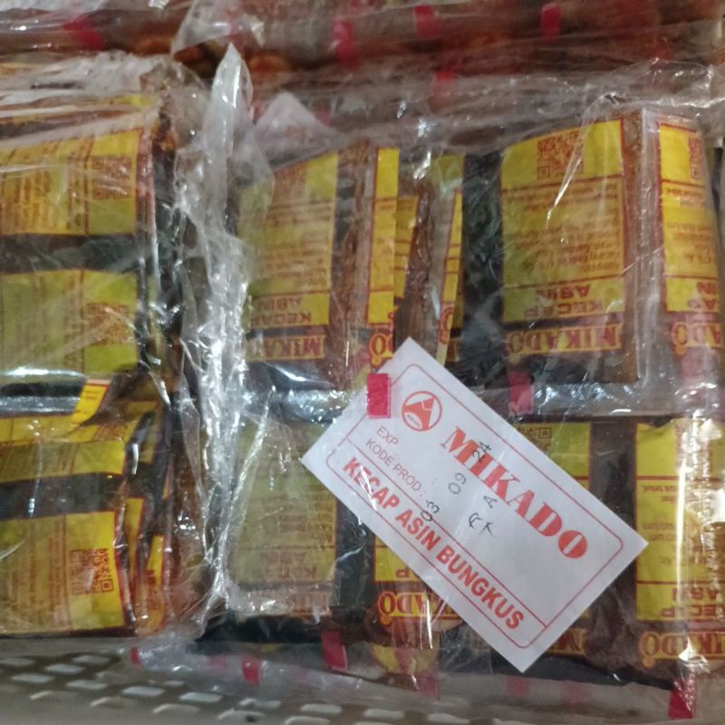 Jual kecap asin saset(MIKADO) per pack(2 renceng) | Shopee Indonesia