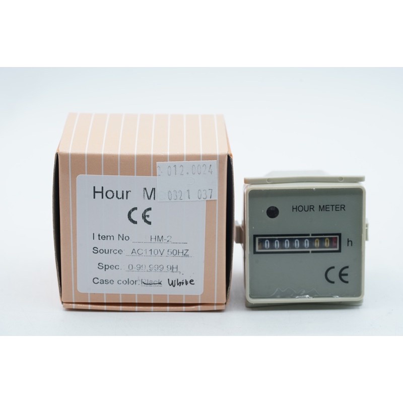 Jual HourMeter HM-2 AC 110V 50Hz Hour Meter Engine 0-99999.9H High ...