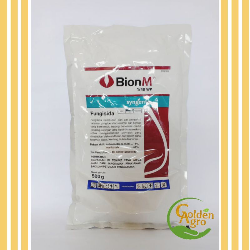 Jual FUNGISIDA BION M 1/48 WP 500GR GR GRAM | Shopee Indonesia
