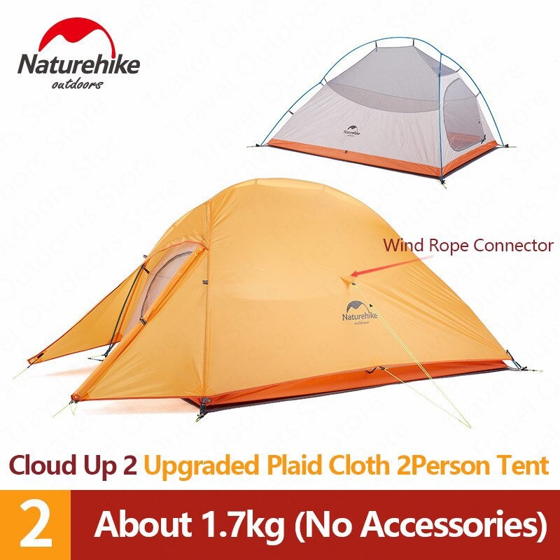 Jual Tenda Naturehike Cloud Up 2 210T Upgrade NH17T001-T Tenda Camping ...