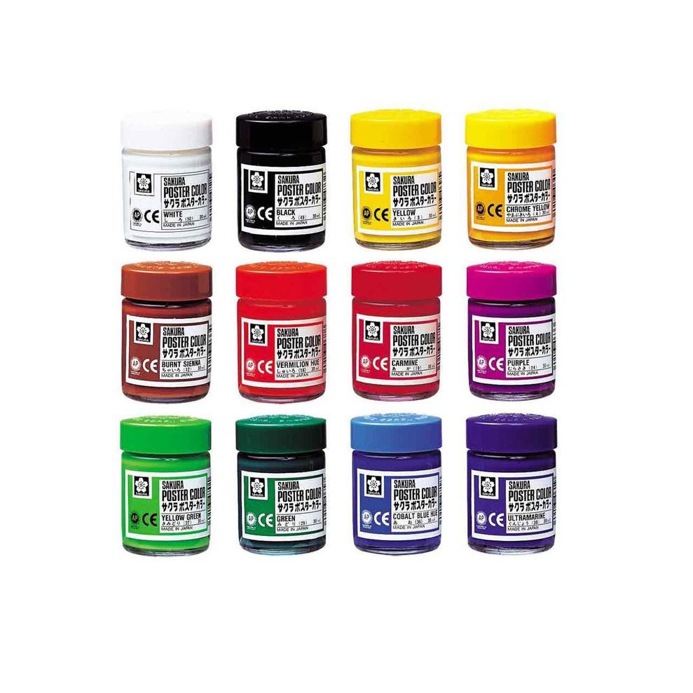 Jual fQ9Code Sakura Poster Color 30ml(U1Q8) (siap Kirim) | Shopee Indonesia