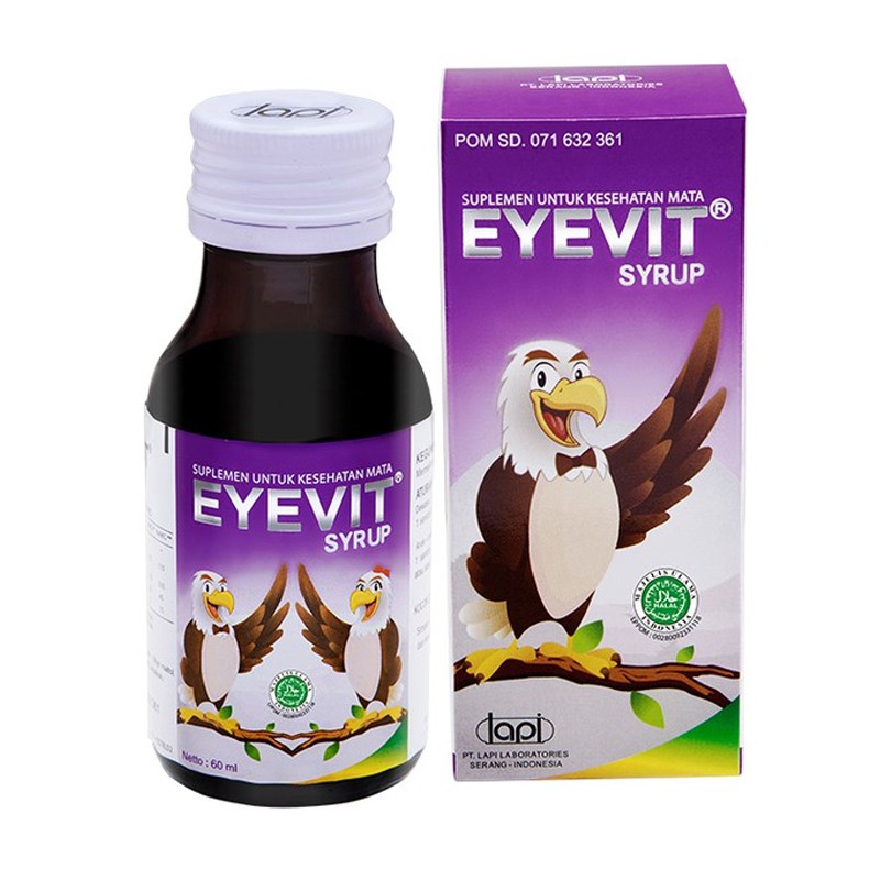 Jual Eyevit Sirup / Vitamin Kesehatan Mata / Menjaga Kesehatan Mata ...
