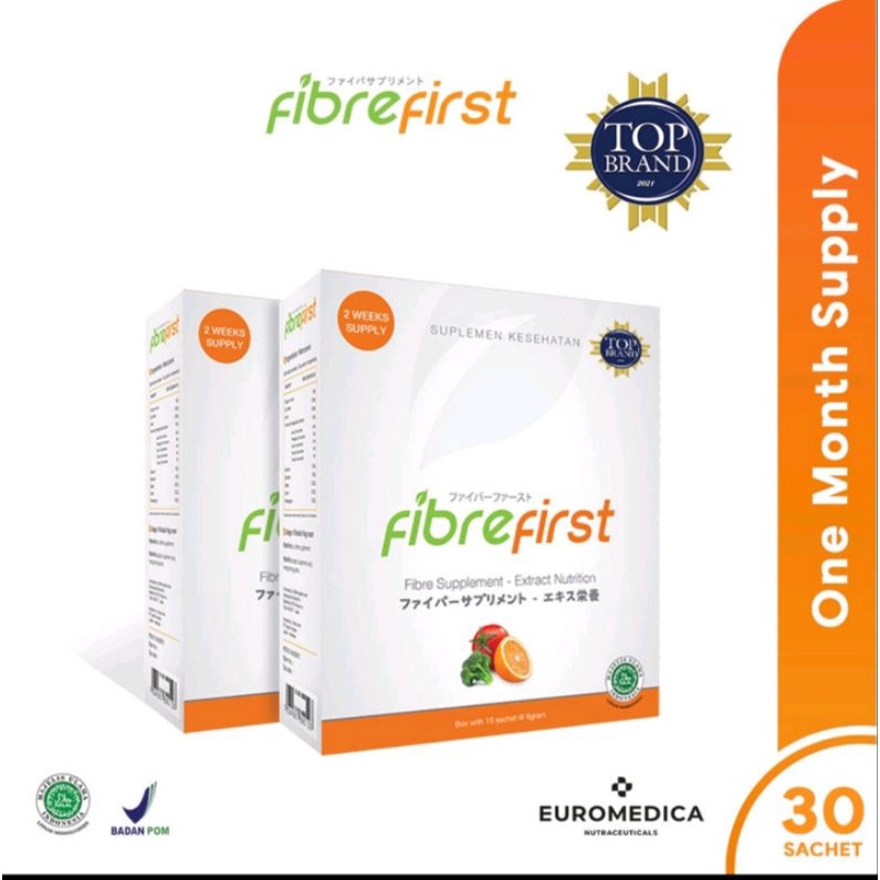 Jual Fibre First 30 sachet Minuman Fiber Detox Serat /Minuman Sehat Diet Kurus Detox ...