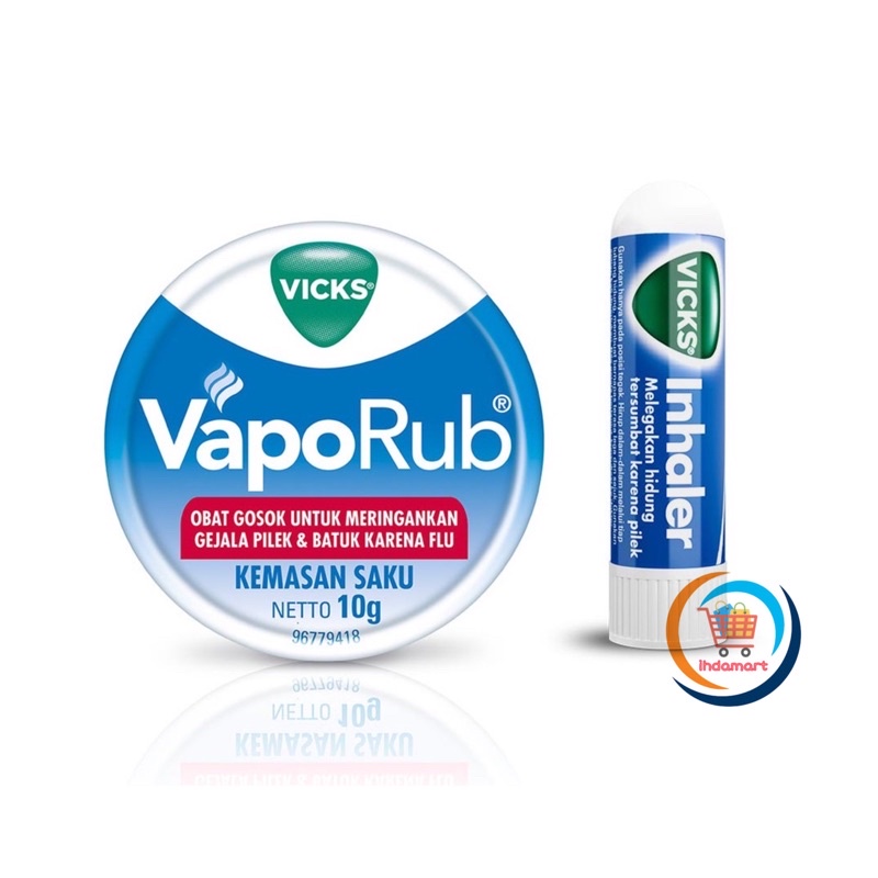 Jual Vicks Vaporub 10 gr / Inhaler 0.5 ml | Shopee Indonesia