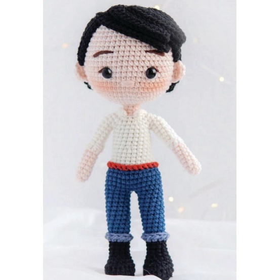 Jual Amigurumi karakter pangeran disney, prince flynn, kristoff ...