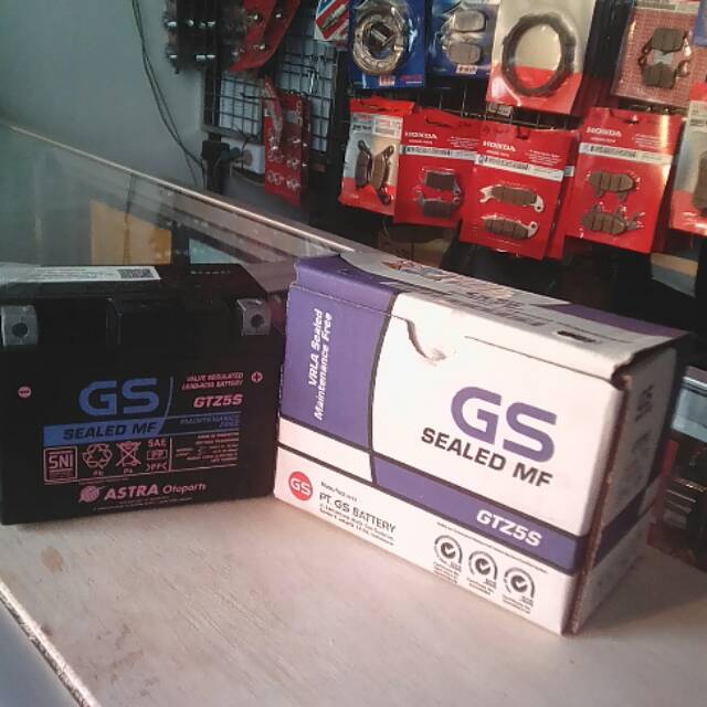 Jual ACCU/ AKI GS ASTRA ORIGINAL GS ASTRA GTZ5S | Shopee Indonesia