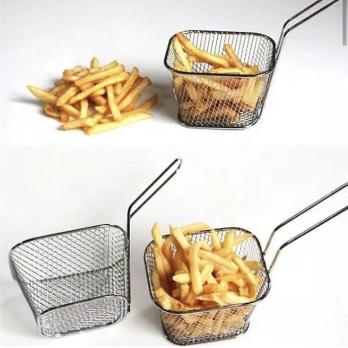 Jual Garpusendoktempat- Mini Fry Basket / Tempat Menggoreng Kentang ...