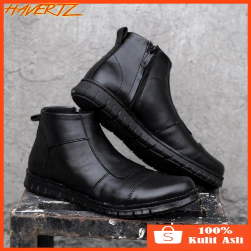 Jual CHELSEA|TERLARIS ! Sepatu Formal Pria Cevany Fox Sleting Tinggi ...