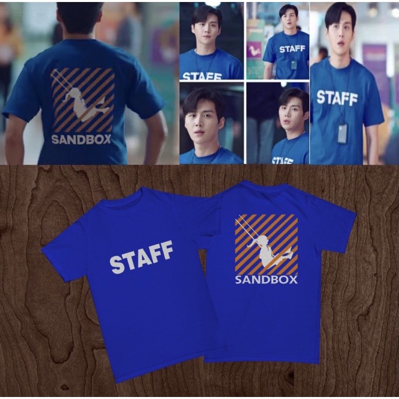 Jual Baju Staff Drama Start Up / Baju Drakor Start Up | Shopee Indonesia