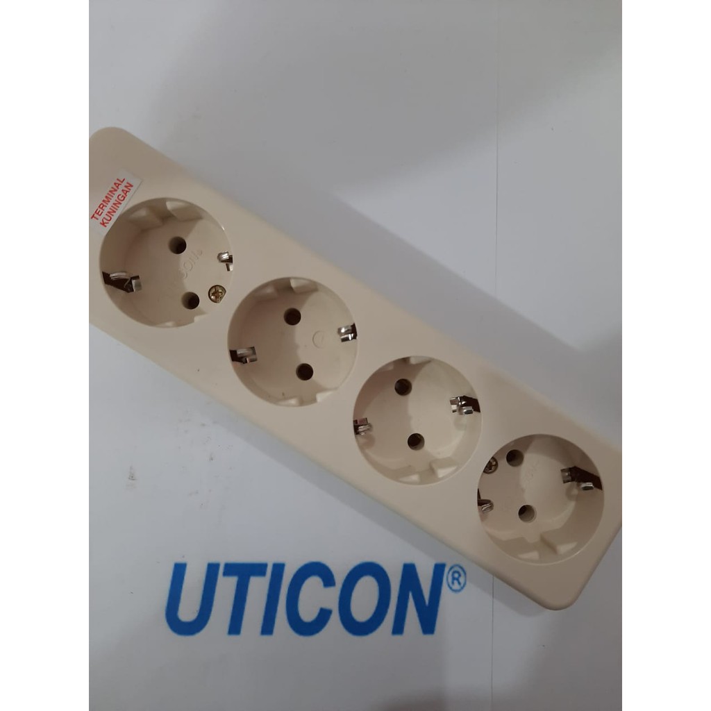 Jual Stop Kontak Arde Uticon 4 Lubang St-148 | Shopee Indonesia