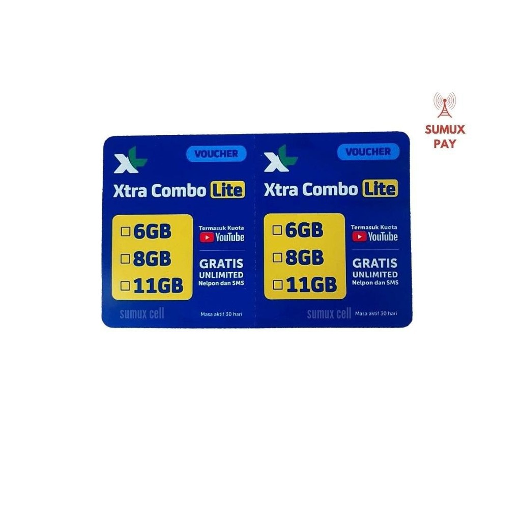Jual VOUCHER KUOTA DATA XL 8GB | Shopee Indonesia