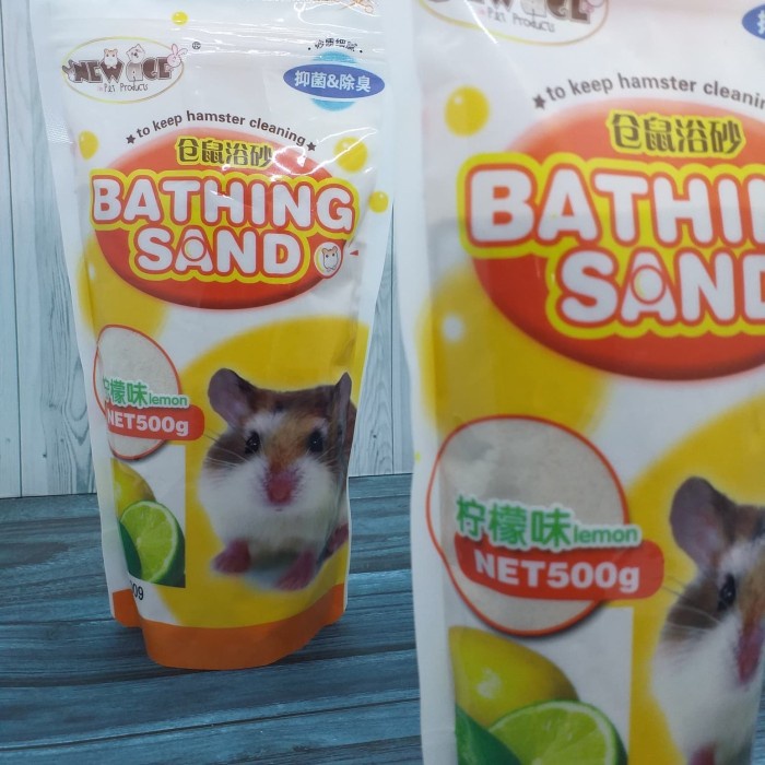 Jual hamster-vitamin-obat- pasir hamster 500gr wangi lemon -obat ...