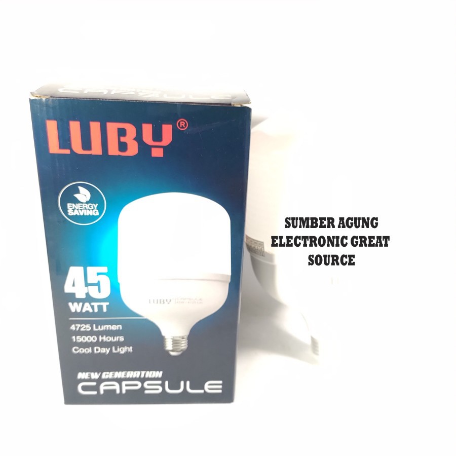 Jual Luby Lampu LED Capsule 45W Capsule Lamp 4725 Lumen Besar Super ...