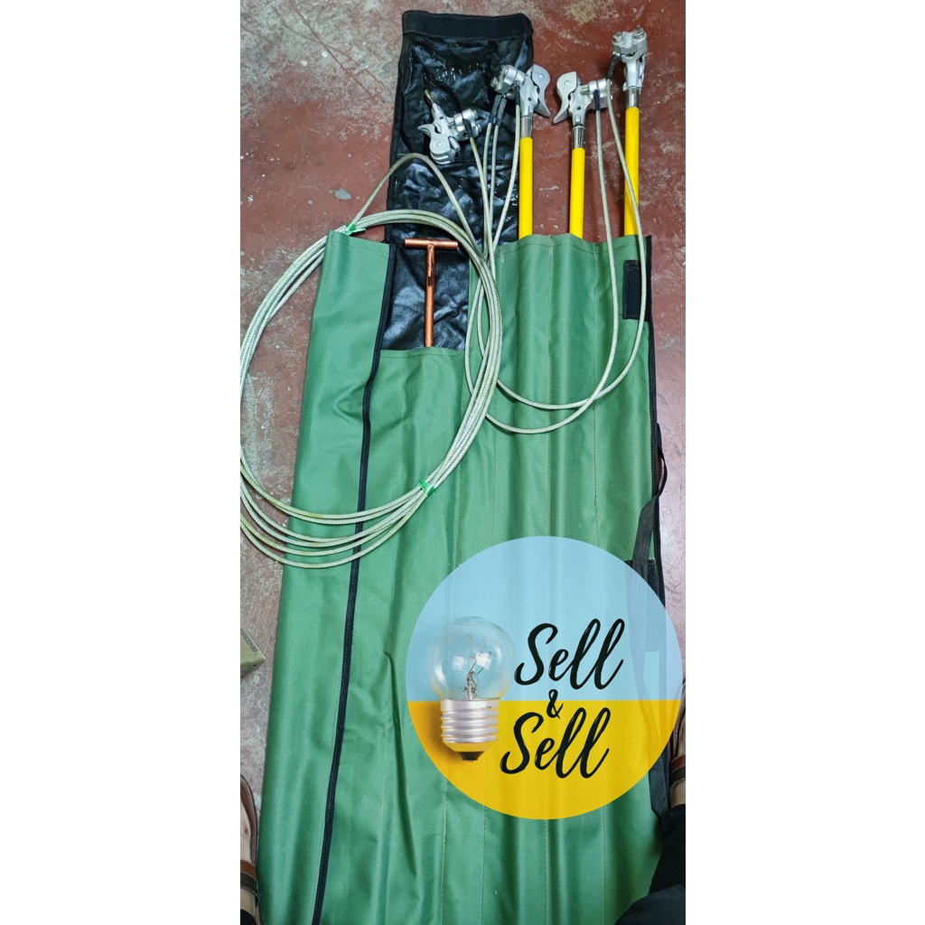 Jual Grounding Stick 20KV / Grounding Set Breakout / Stik Grounding 20 ...