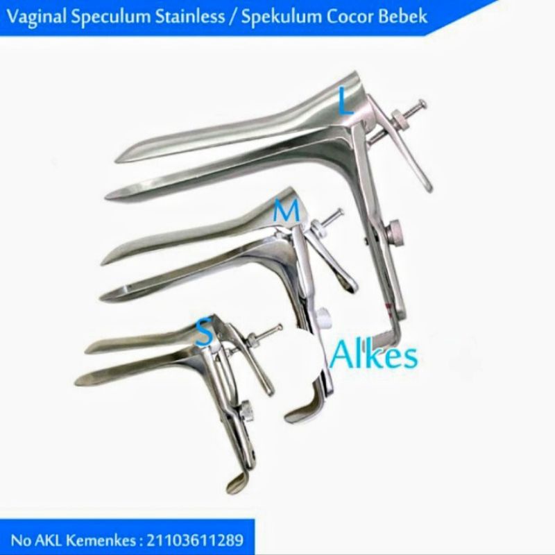 Jual Spekulum Cocor Bebek Ori Speculum Vaginal Graves Vaginal Specula Medium Spekulum Vaginal ...