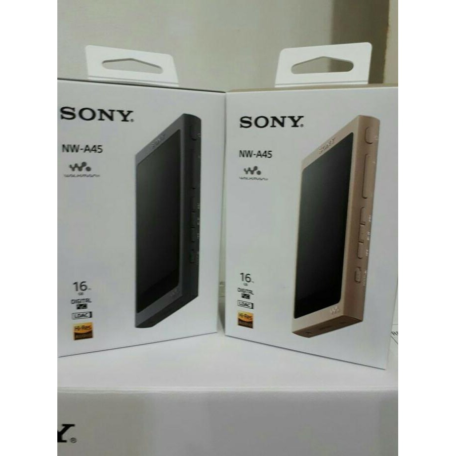 Jual Sony NW-A45 Hi-Res Digital Music Player Walkman 16GB - Gold ...