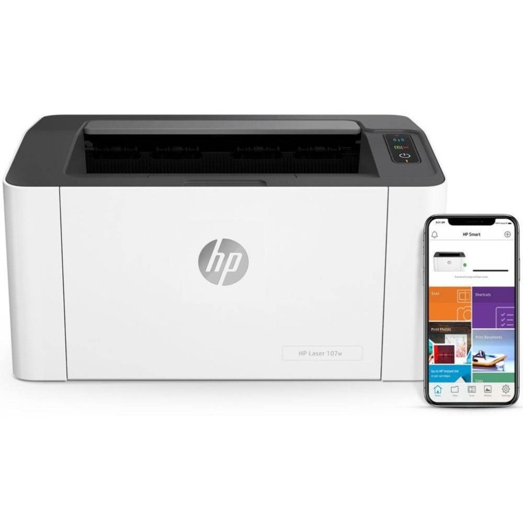 Jual PRINTER HP LASER JET 107W WIFI MONOCHROME A4 | Shopee Indonesia