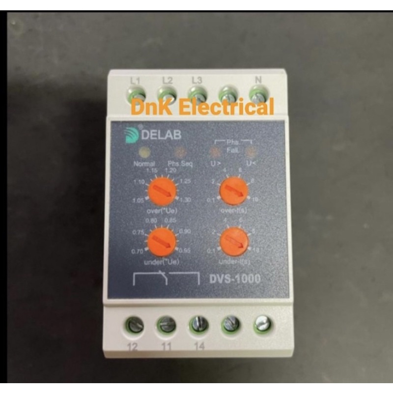 Jual Voltage monitoring relay type DVS-1000 merk Delab | Shopee Indonesia