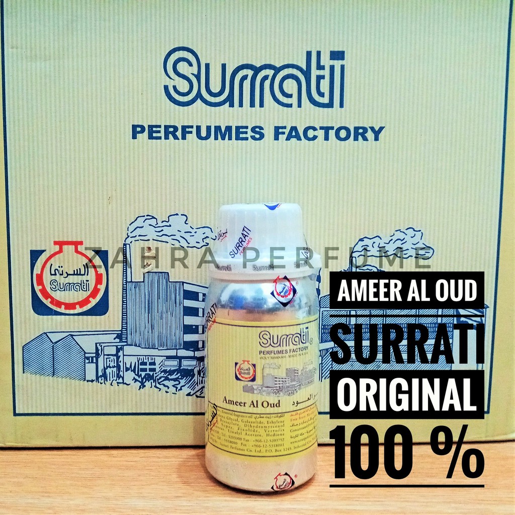 Jual PARFUM ARAB SURRATI AMEER AL OUD ORIGINAL 100gr | Shopee Indonesia