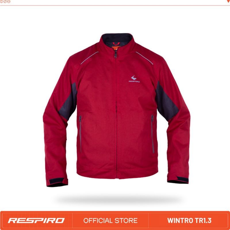 Jual Jaket Respiro WINTRO TR1.3 | Jaket Motor Anti Angin Pria Wanita Windproof Original 100% ...