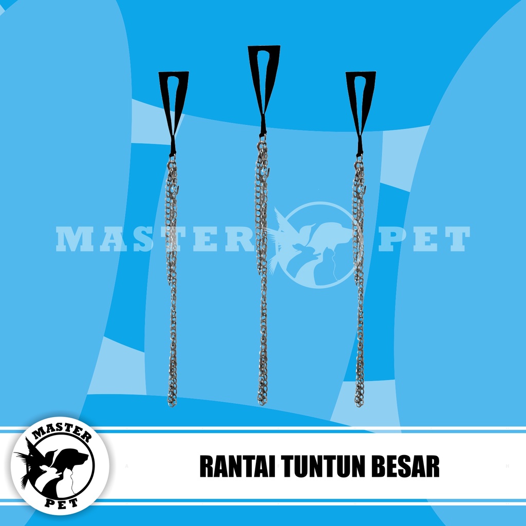Jual Tali Rantai Tuntun Harness Anjing Besar Semua Jenis Besi | Shopee ...