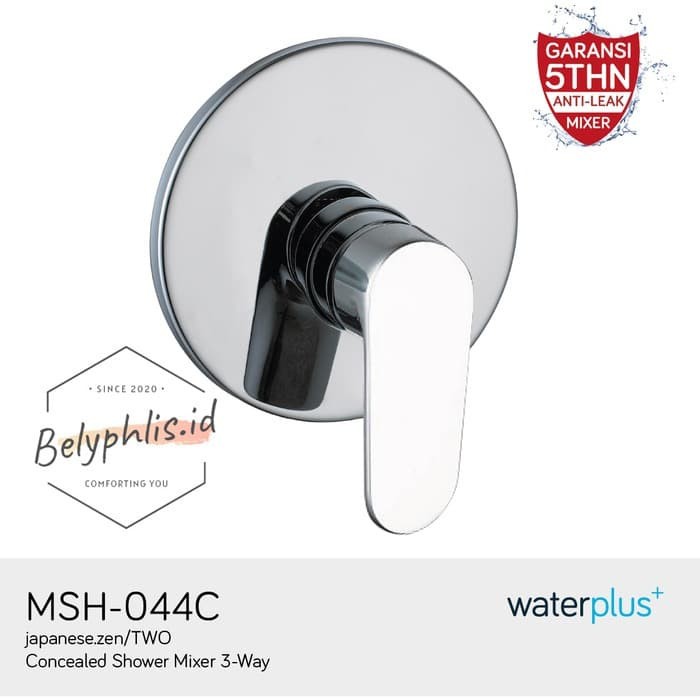 Jual MSH-044C | Mixer Shower Tanam Waterplus 1 Outlet (Panas Dingin ...