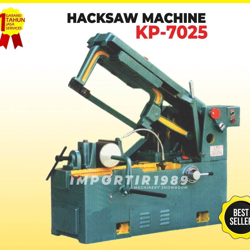 Jual Mesin Potong Besi Horizontal Hacksaw Machine 1,5Kw 152mm Importir ...