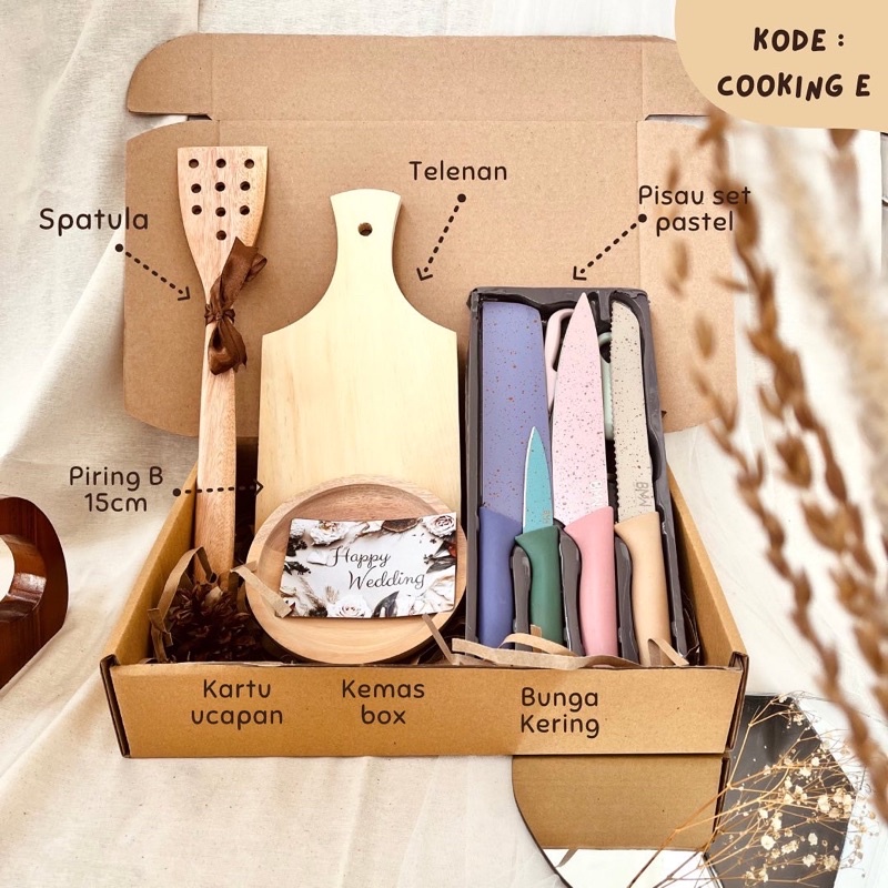 Jual cooking Set / Kado nikahan / Hadiah Wedding / Hadiah ibu / hadiah ...