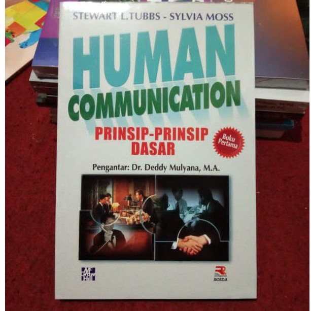 Jual human communication prinsip-prinsip dasar - stewart l tubbs dan ...