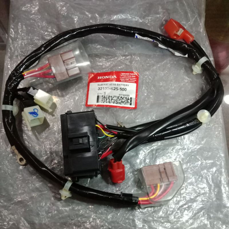 Jual KABEL BODY BAGIAN AKI K25 BEAT FI ESP 2015 2016 BEAT POP ORIGINAL ...