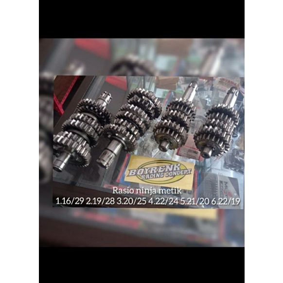 Jual RASIO RATIO NINJA MATIC BOYRENK RACING CONCEPT | Shopee Indonesia