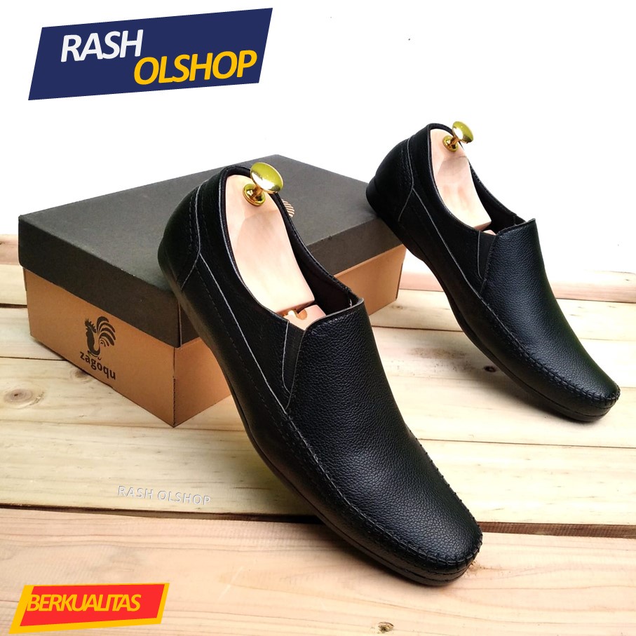 Jual Sepatu Pantofel Pria Model Flat Sepatu Kasual Pria Lancip ...