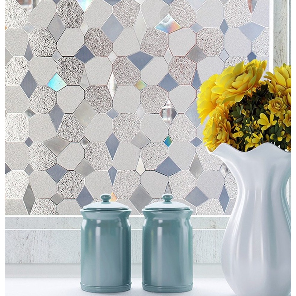 Jual GJ - STIKER KACA | Matte 3D Window Film Privacy | STICKER KACA ...