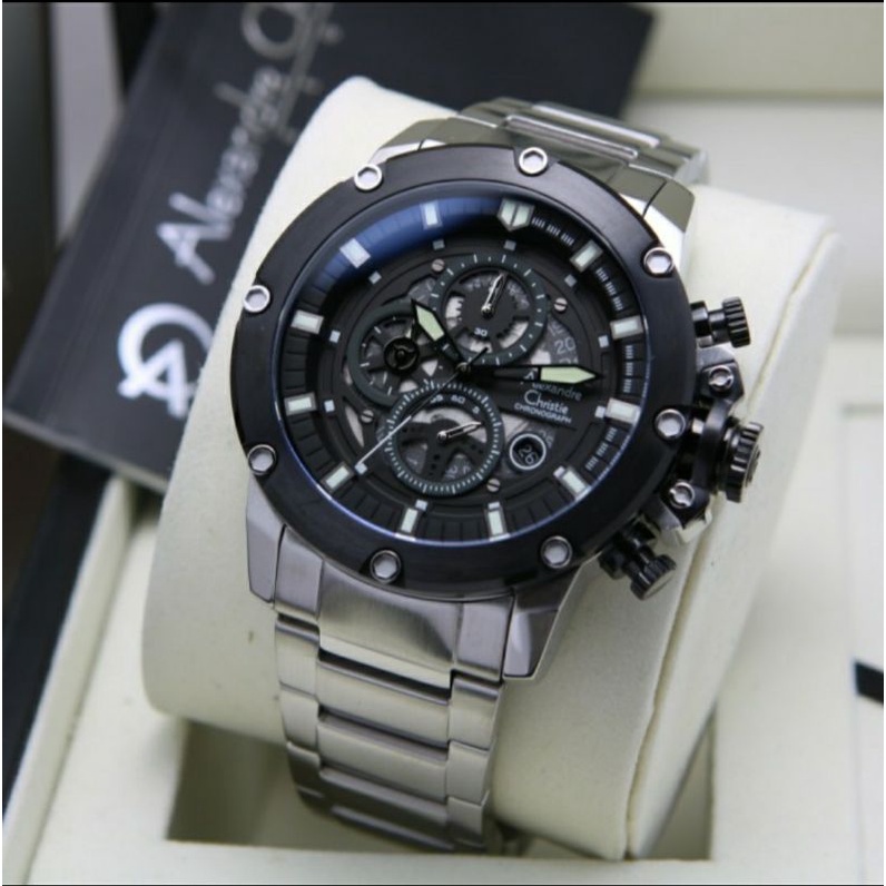 Jual ORIGINAL GARANSI RESMI 1 TAHUN JAM TANGAN PRIA ALEXANDRE CHRISTIE ...