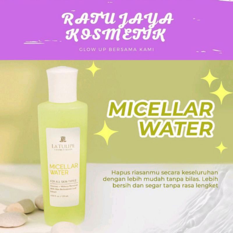 Jual La Tulipe Micelar Water 120ml Latulipe Latulip La Tulipe | Shopee ...