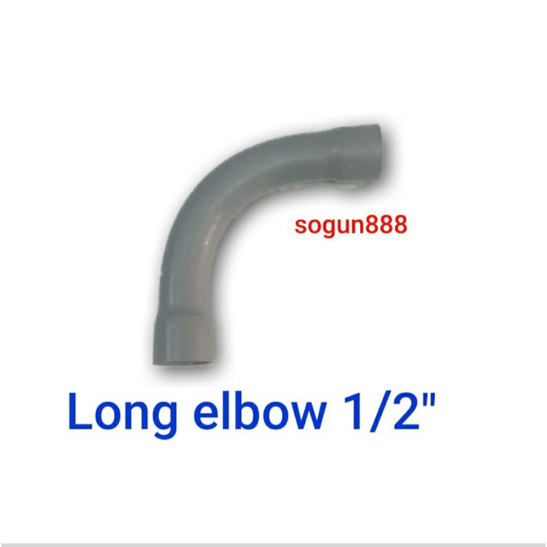 Jual Long elbow pvc 1/2" aw. Keni panjang. Boch.Elbow. | Shopee Indonesia