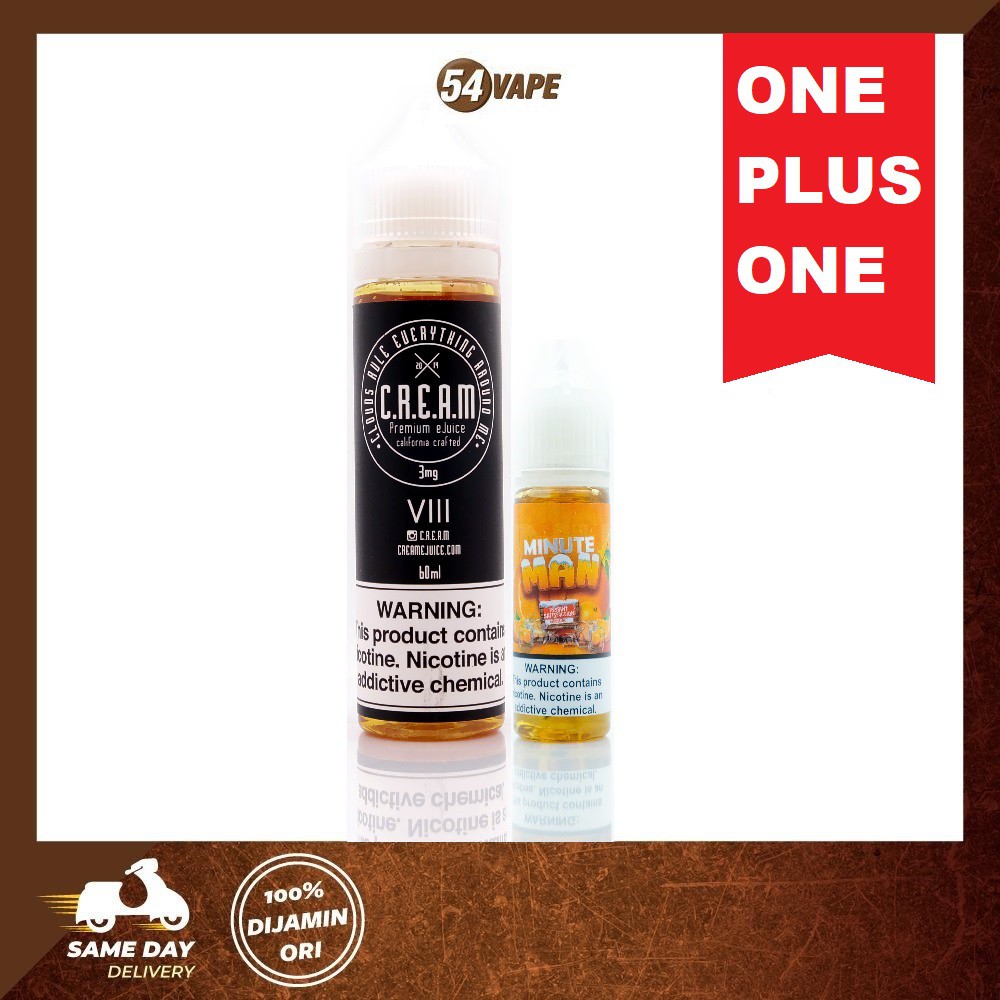 Jual CREAM VIII 60ML + SALT 15ML ORIGINAL | Shopee Indonesia