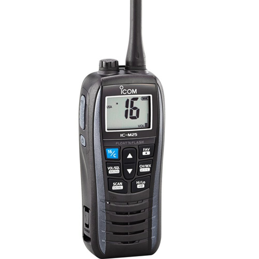 Jual Icom IC-M25 HT Marine VHF Ori Baru Garansi 1 Thn ICM25 M25 Water ...