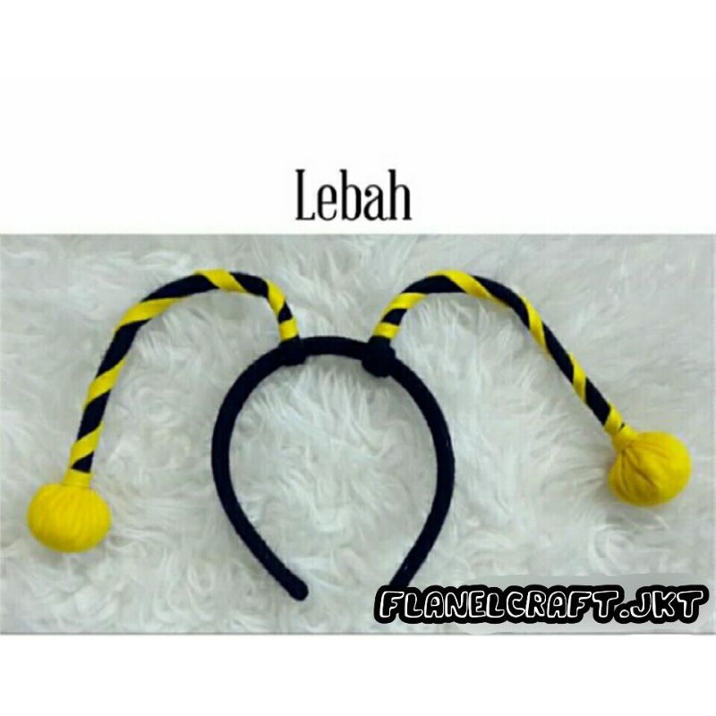 Jual Bando lebah bando binatang bando karakter bando custom lebah honey ...