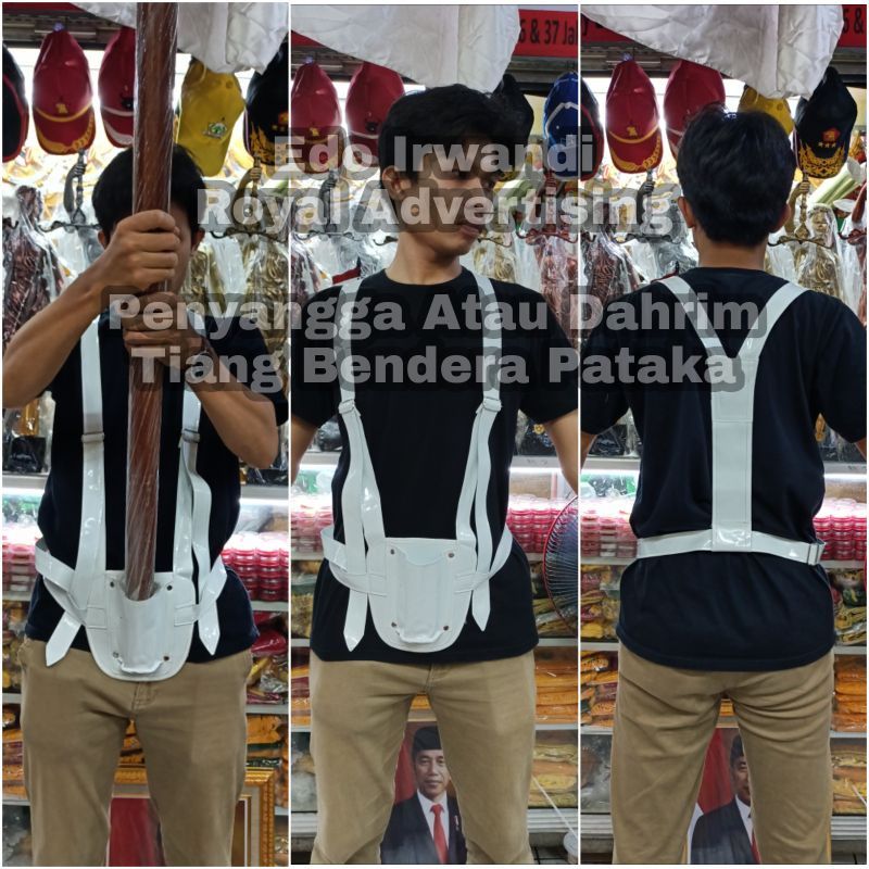 Jual Penyangga atau Dahrim Tiang Bendera Pataka TNI POLISI Ready Stock ...