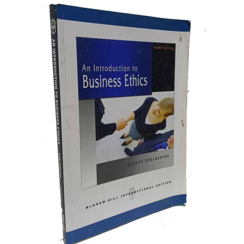 Jual buku Introduction to Business Ethics 3rd ed Original by Joseph | Shopee Indonesia