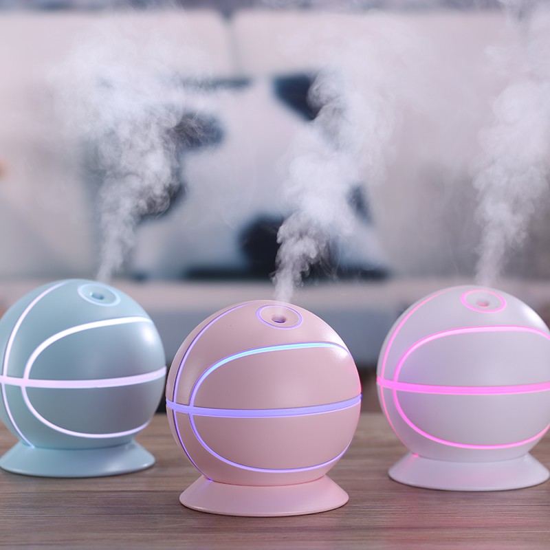 Jual USB Ultrasonic Basket Ball Aroma Diffuser Air Humidifier 240ml ...
