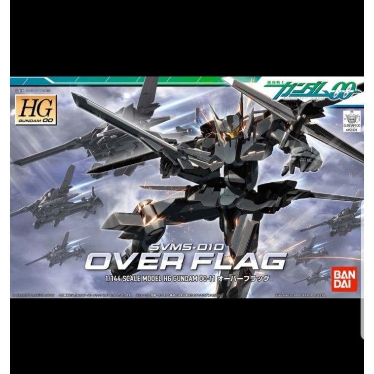 Jual Bandai HG 1/144 Over Flag , transformable, Gunpla 00 exia raiser ...