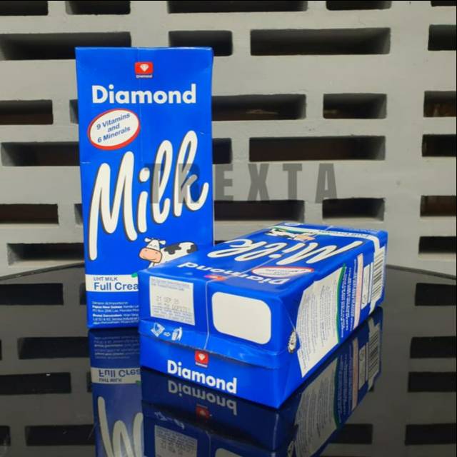 Jual SUSU UHT DIAMOND MILK FULL CREAM 1 LITER | Shopee Indonesia