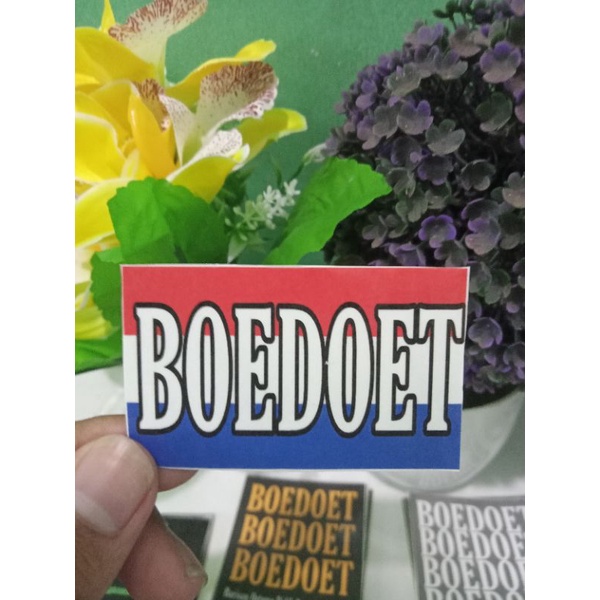 Jual STIKER BOEDOET BENDERA BELANDA / STIKER BOEDOET TAHAN AIR / STIKER ...