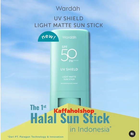 Jual Wardah UV Shield Light Matte Sun Stick - Sunscreen Wajah SPF 50 PA ...
