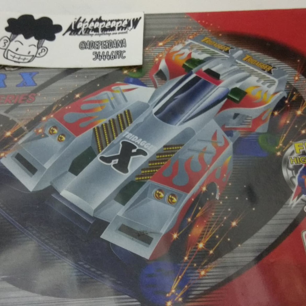 Jual Tamiya Let's & Go Tridagger X Merk Image Mini 4 WD Mini4WD Murah ...