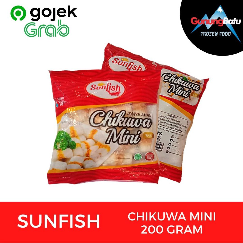 Jual SUNFISH CHIKUWA MINI 200 GRAM | Shopee Indonesia